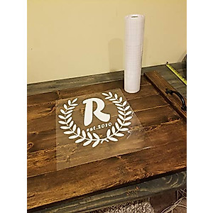 Frisco Craft Premium Clear Transfer Paper Tape - Application Tape Roll for Perfect Alignment of Silhouette Cameo, Cricut Adhesive Vinyl for Decals (12" x 50 FT)