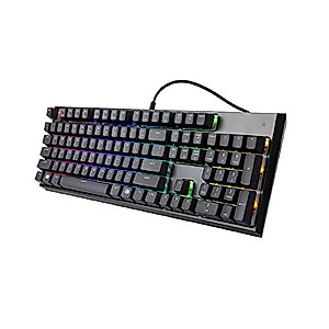 Cooler Master MasterSet MS120 Gaming Keyboard & Mouse Combo, Floating, Clicky Full RGB LED Backlit, On the Fly