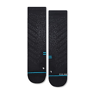 Stance Athletic Crew Black SM (US Men's Shoe 3-5.5, Women's Shoe 5-7.5)