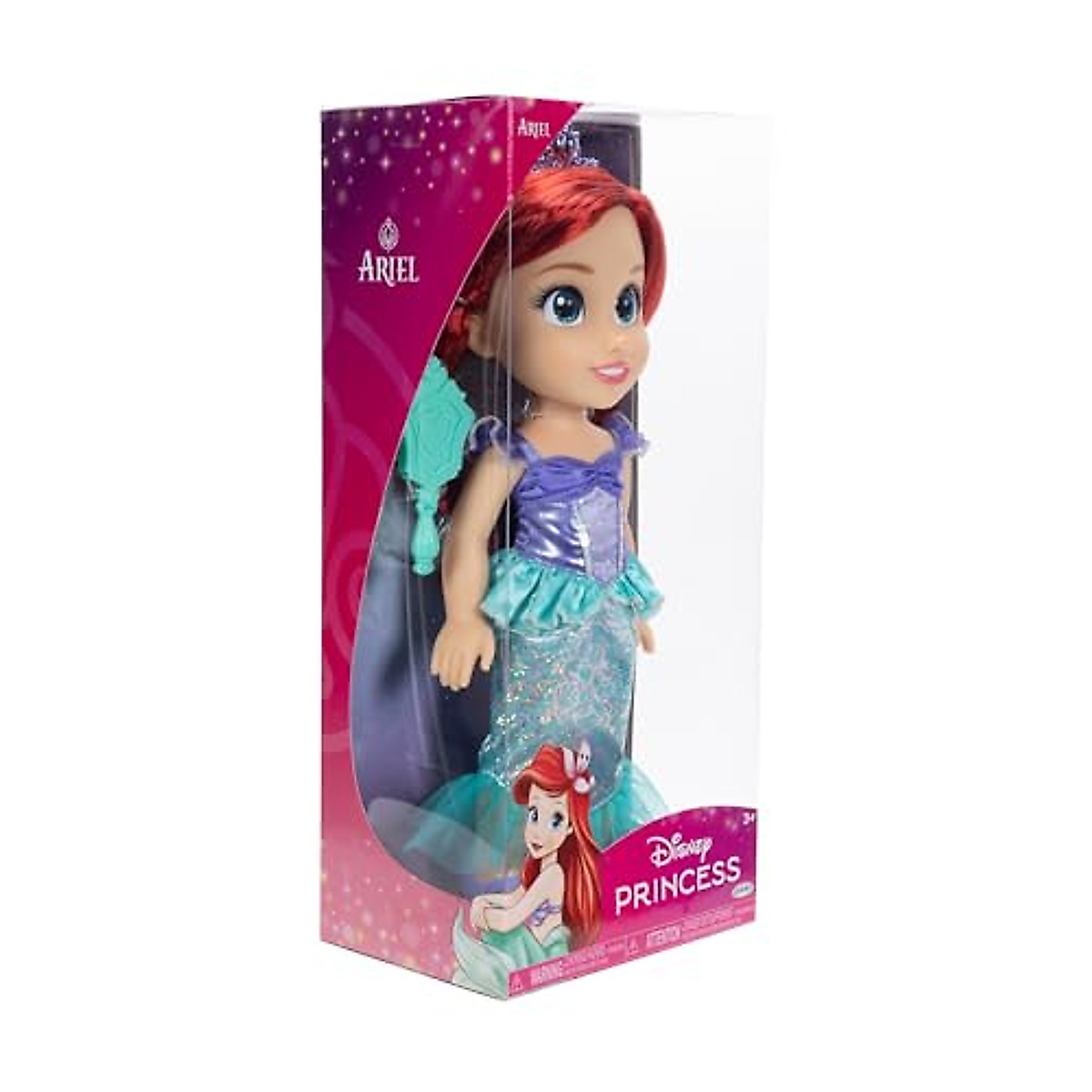 Disney Princess My Friend Ariel Doll 14 inch Tall includes Removable Outfit, Tiara, Shoes & Brush