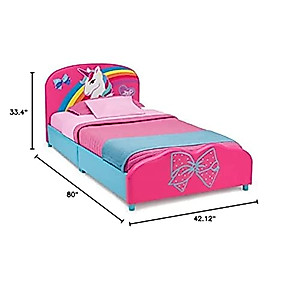Delta Children Upholstered Twin Bed, JoJo Siwa