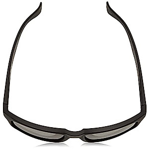 Pepper's Beachcomber Polarized Wayfarer Sunglasses, Rubberized Matte Black, 55 mm