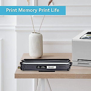 TN227 Toner Cartridge 1Pack Compatible TN-227 Replacement for Color Pro HLL3210CW HLL3230CDW HLL3270CDW MFCL3710CW MFCL3750CDW Series Printer