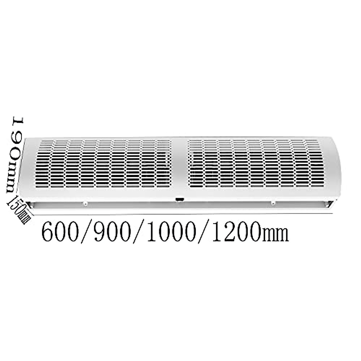 Lamps Door-Hanging Air Curtain Machine, Dust-Proof, Peculiar Smell, Multi-Function, Multiple Sizes (Size : 1000mm)