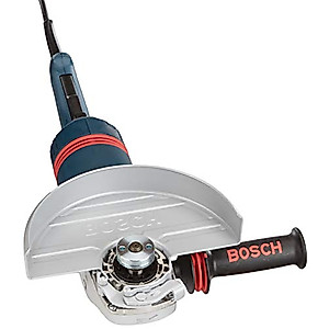 BOSCH 1893-6 9 Large Angle Grinder with Rat Tail Handle, Black,grey,green