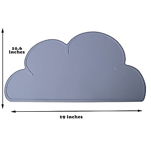 Luck Dawn Cat Placemat Cat Feeding Mat，Premium Silicone Anti Slip Waterproof Pet Feeding Mats with High Lips，Pet Food Tray for Dogs, Cats & Others Animal (Dark Pink)