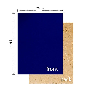 Self Adhesive Felt, DIY Self Adhesive Fabric for Art & Crafts, Peel and Stick Felt for Drawer/Jewelry Box Felt Liner (10, Black)