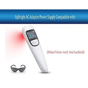 UpBright 5V AC/DC Adapter Compatible with SINORIKO JM302 JM303A Red Light Therapy Device 5VDC 5.0V Plug in Class 2 Transformer Power Supply Cord Cable Wall Home Battery Charger Mains PSU