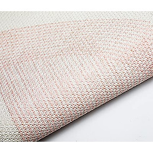 LZSOMPK Pretty Rose Flower Area Rugs Bedroom Rugs Bathroom Rugs Bath Mat Super Soft Kitchen Mat Living Room Carpets 17.7 x 47 inches (Pink)