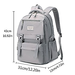 ArcEnCiel Teen Girl Backpacks For High School, 15.6in Laptop Backpacks College Casual Daypack For Men And Women Hiking Travel