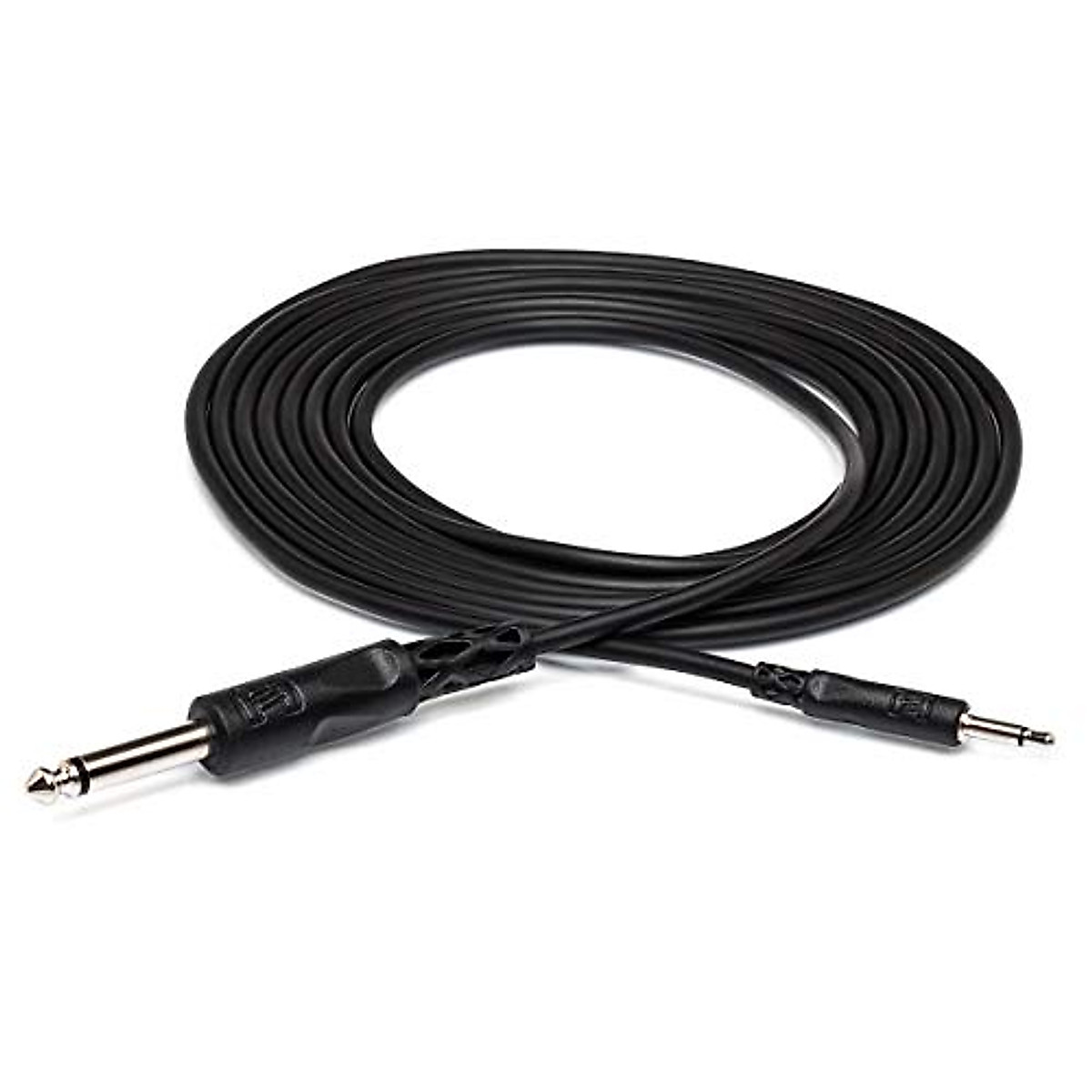 Hosa CMP-303 3.5 mm TS to 1/4" TS Mono Interconnect Cable, 3 feet, Speaker