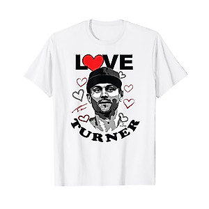 Love Trea Turner Valentine Philadelphia Baseball MLBPA T-Shirt