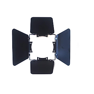 Boulder LED Stge Par Light with COB Light Source 200W Daisy Chained,warm white cool white DJ Wash Light for Party Disco Wedding Birthdays Christmas Party Show (Barn door)