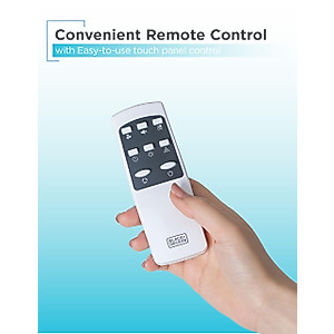 BLACK+DECKER BAPUV250 Air Purifier for Home Large Room with UV Light