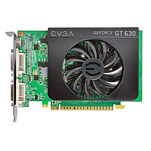 EVGA GeForce GT 630 1GB DDR3 Dual DVI, mHDMI Graphics Cards 01G-P3-2631-KR