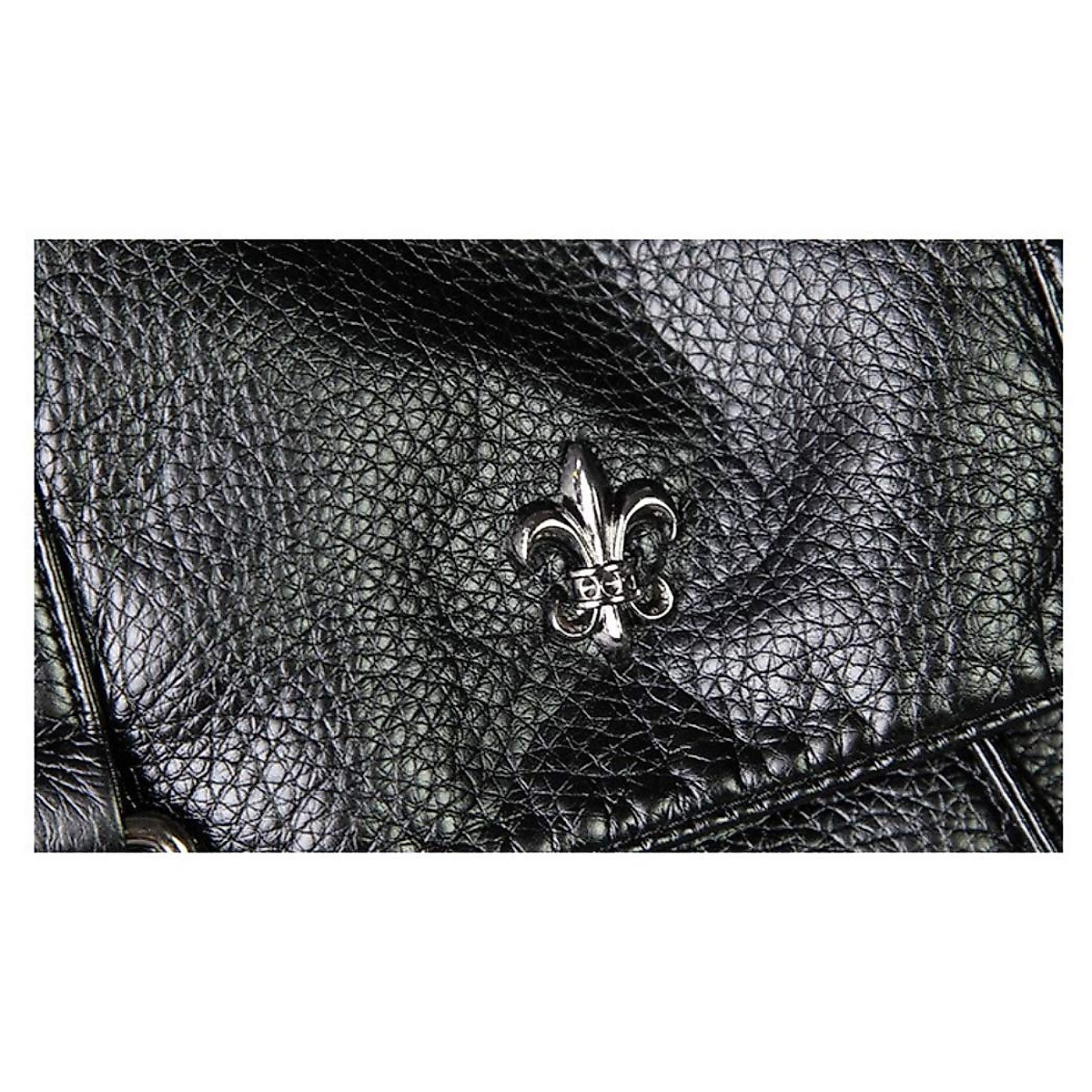 Ro Rox Iris Punk Goth PU Unisex School Uni Large Backpack