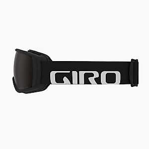 Giro Balance Ski Goggles - Snowboard Goggles for Men & Youth - Black Wordmark Strap with Vivid Smoke Lens