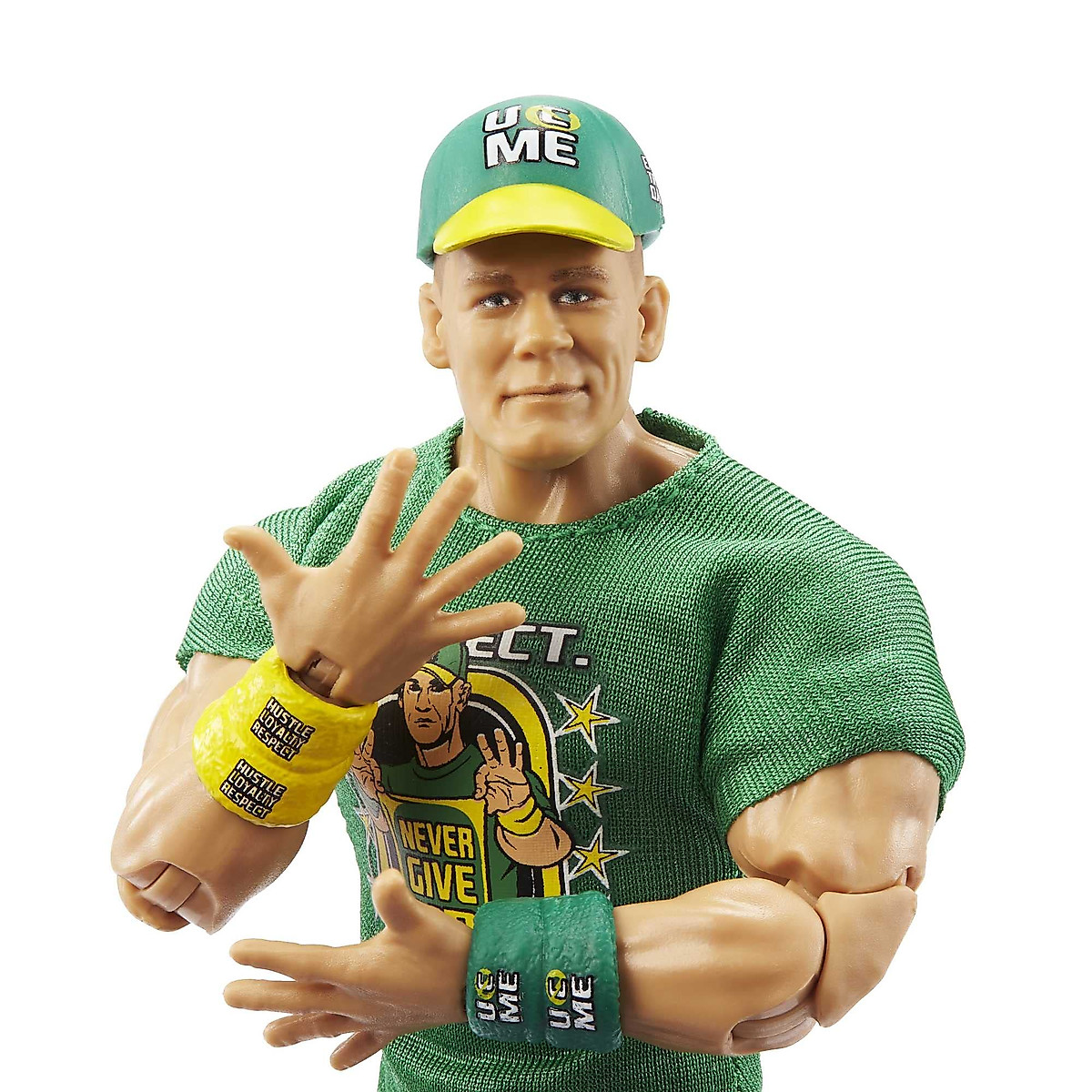 Mattel WWE John Cena Elite Collection Action Figure, 6-inch Posable Collectible Gift for WWE Fans Ages 8 Years Old & Up