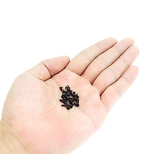 HELIFOUNER 600 Pieces M2 M2.5 M3 Phillips Flat Head Screws, Electronic Repair Screws for SSD, Laptop Notebook Computer