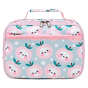 Kids Girls Boys Lunch Bag Insulated Lunch Box for school Lunch Cooler Organizer School Kids Lunch Tote Bag