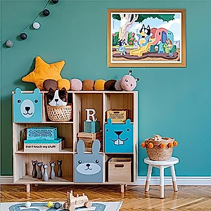 Clementoni - 27171 - Supercolor Puzzle Bluey - 104 Pieces - Jigsaw Puzzle for Kids Age 6 - Made in Italy