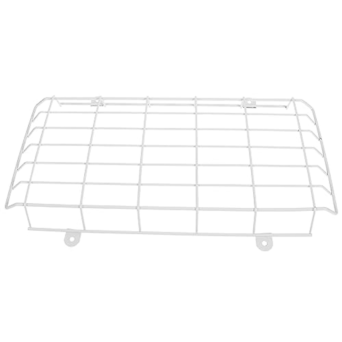 SEWOART Exit Light Exit Sign Wall Cover Wire Exit Sign Cage Emergency Light Damage Stopper Safely Exit Sign Protective Cage Tinsel Electric Wire Exit Sign Light Protective Guard Iron White