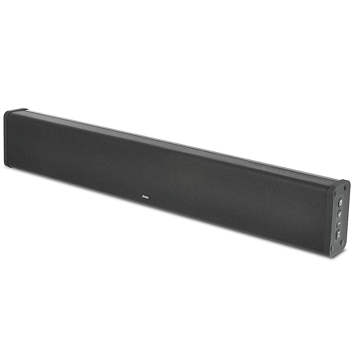 ZVOX SB380 Soundbar for TV with AccuVoice Dialogue Boost, Aluminum Soundbar with Built-in Subwoofer, Wall Mountable Home Speaker Bar for Clearer Sound, 35.5" TV Sound Bar