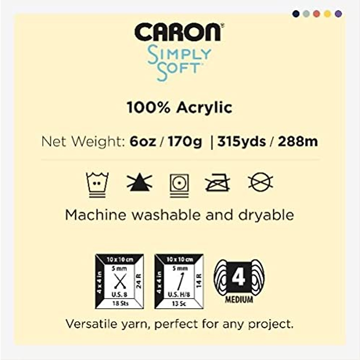 Caron Simply Soft Party Teal Sparkle Yarn - 3 Pack of 85g/3oz - Acrylic - 4 Medium (Worsted) - 164 Yards - Knitting, Crocheting & Crafts