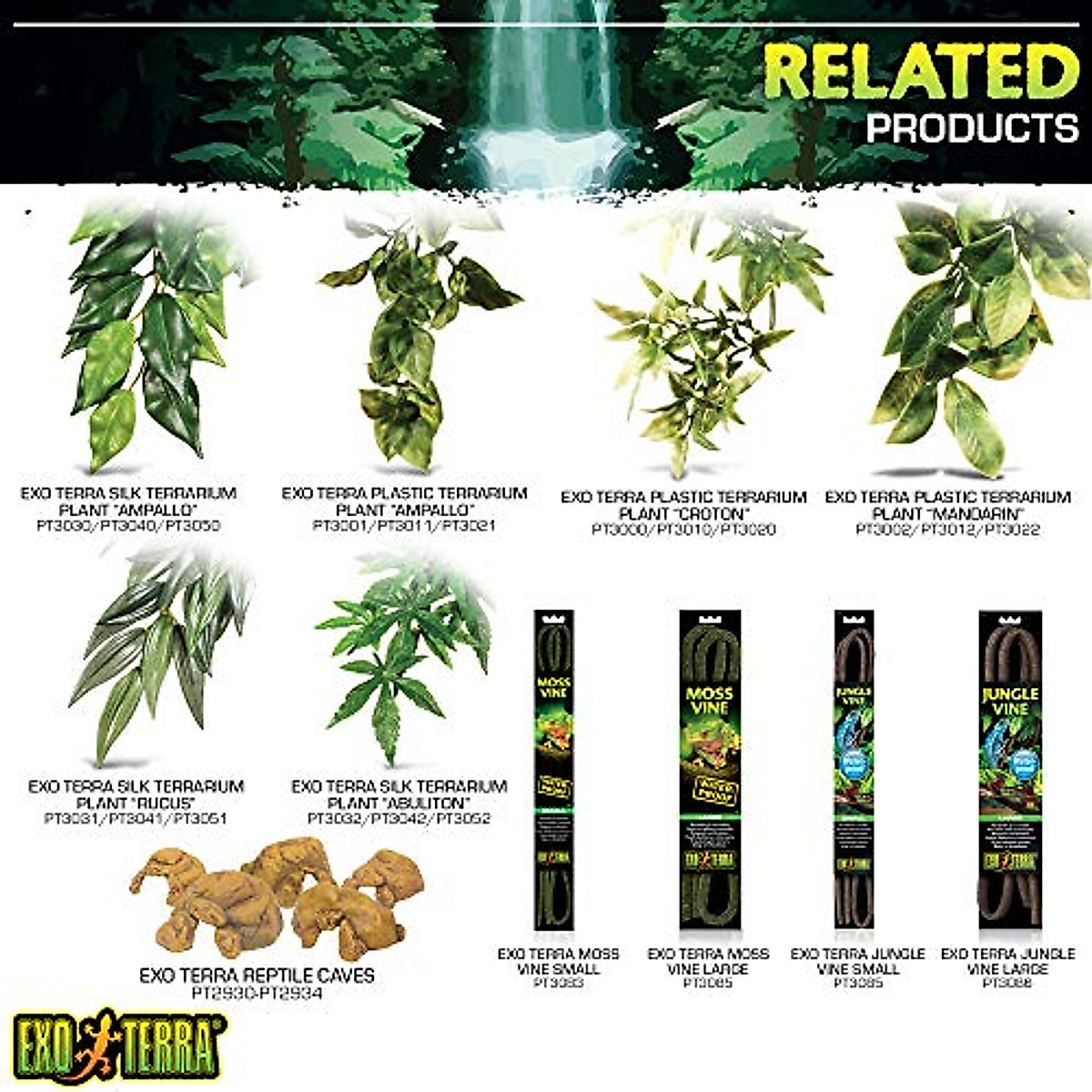 Exo Terra Plantation Soil, 8 Quarts, 3-Pack