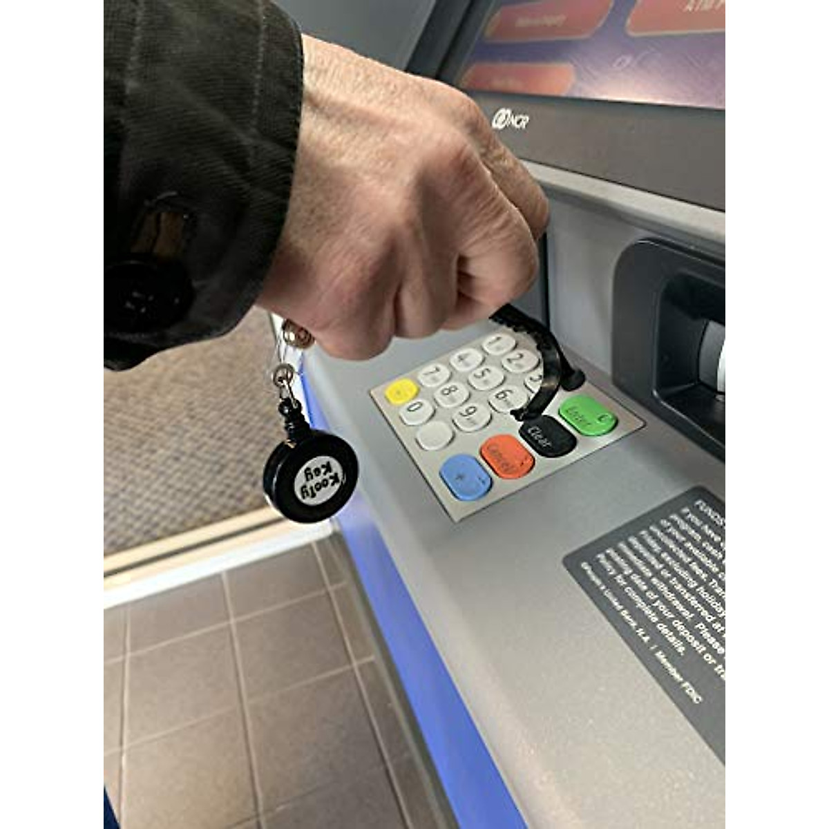 Kooty Key Utility Hook and Door Opening Tool- Avoid Touching Dirt Ridden Surfaces