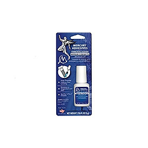 Mercury Adhesives Brush-in-Cap Threadlocker 10 Grams ** New Size **
