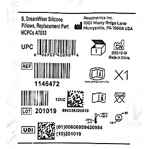 Philips Healthcare Respironics DreamWear Silicone Pillow, Small Cushion
