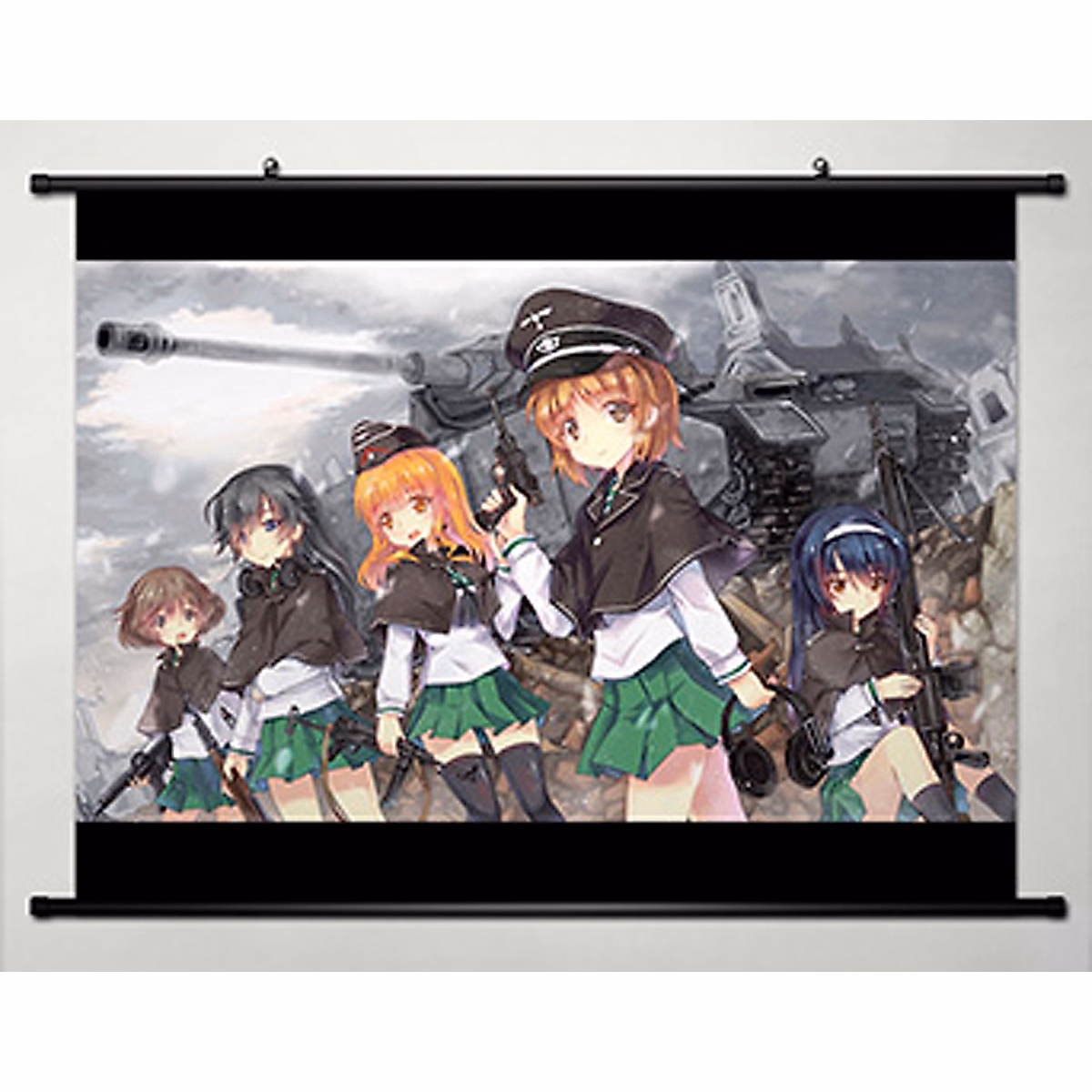 Home Decor Anime Girls und Panzer Cosplay Wall Scroll Poster Anko Team 23.6 X 17.7 Inches-015