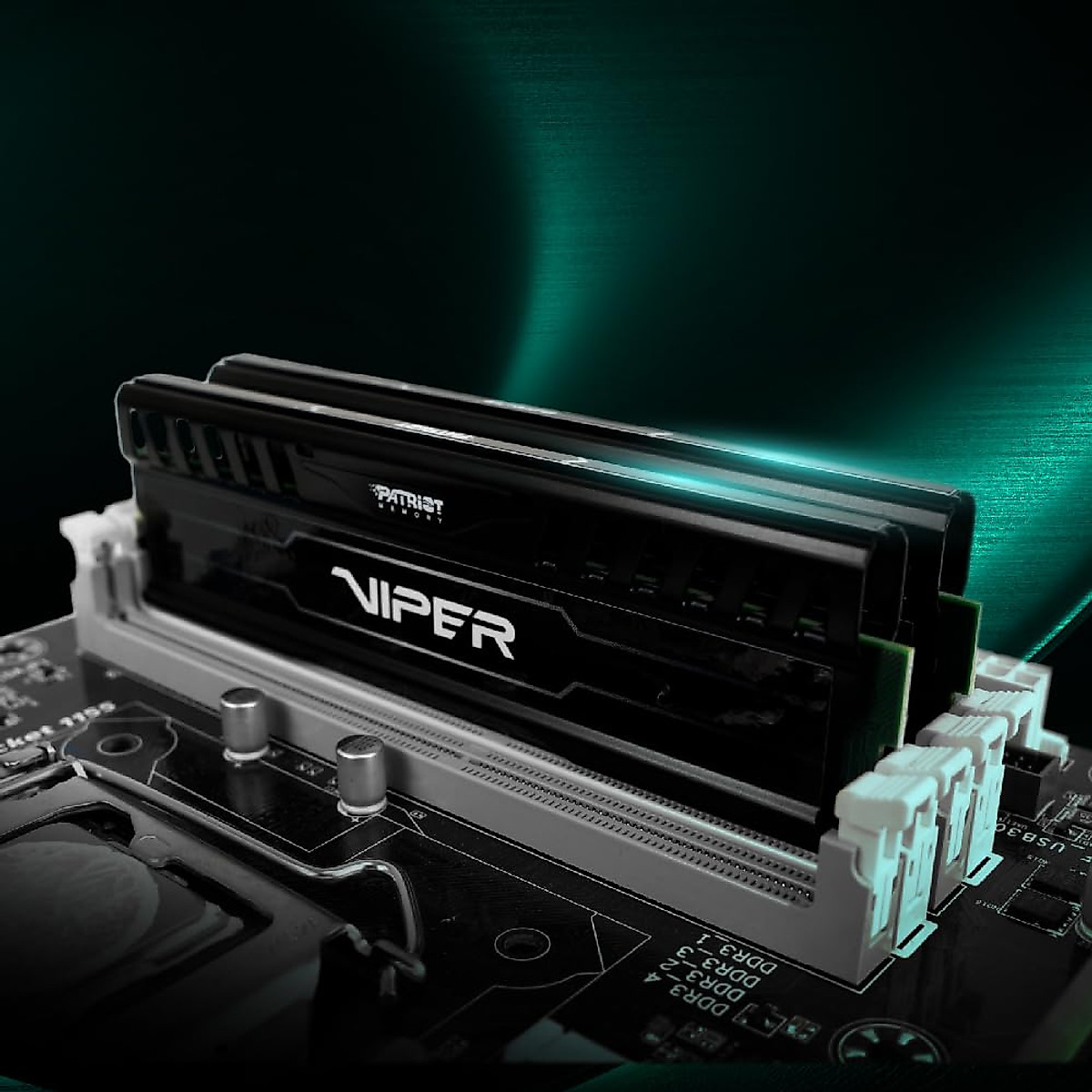 Patriot Viper 3 DDR3 RAM 16GB (2X8GB) 1866MHz CL10 1.5v UDIMM Desktop Gaming Memory Kit Compatible with XMP - PV316G186C0K