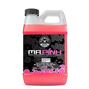 Chemical Guys CWS_402_64 Mr. Pink Foaming Car Wash Soap (Works with Foam Cannons, Foam Guns or Bucket Washes) Safe for Cars, Trucks, Motorcycles, RVs & More, 64 fl oz, Candy Scent