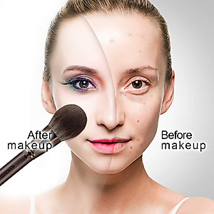 Professional Makeup Brush Set,Eigshow Makeup Brushes Perfect for Foundation Face Powder Blending Blush Bronzer Eyeliner Eye Shadow Brows with Case(PRO 18pcs Coffee)