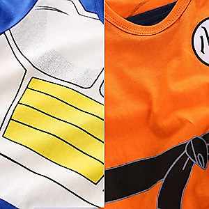 RELABTABY 2 Pack Newborn Baby Boy Girl Romper Infant Anime Onesie Toddler Halloween Bodysuit Jumpsuit Outfit Clothes