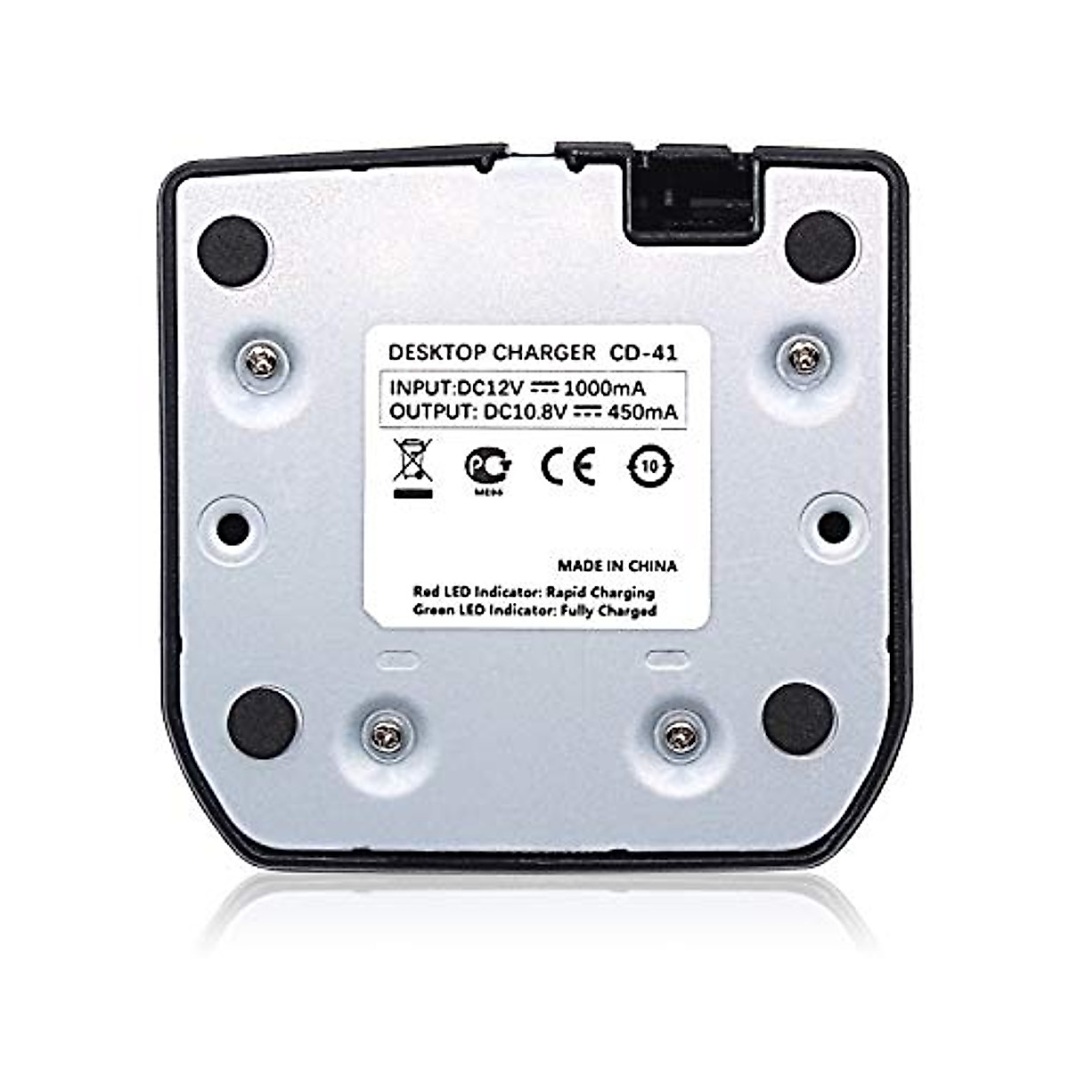 Replace CD-41 Charger for Yaesu Vertex Radio VX-8R VX-8DR VX-8GR VX-8E VX-8DE VX-8GE FT-1DR FT-2DR FT3DR SBR-14Li FNB-101Li FNB-102Li