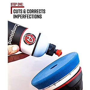 Adam’s Swirl Killer 12mm Car Buffer Polisher Kit - Orbital Polishing Paint Correcting Buffer Tool - Car Scratch Remover, Correcting Polish - Use Post Car Wash Clay Bar & Pre Wax or Ceramic Coating