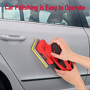 PioneerWorks Sheet Sander with 12 Sanding Paper, 350W Brushless Motor Finishing Sander, Powerful & Low Vibration, 10000 RPM, For Wood working, Polishing,Carpentry