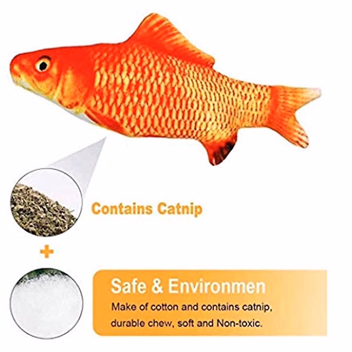 Kitti Variety Pack Bundle Including a 7.5" Triple Strength Catnip Toy and Tidy Cats Breeze Enhanced Pellets (2) 7lb Bags.