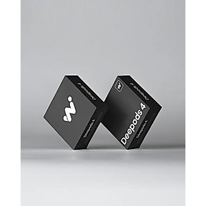 Deepods 4 True Wireless Earbuds Headphone with 3D Spatial Audio, Bluetooth 5.3 in-Ear Headphones Headset, IPX7 Sweat & Waterproof Earphone, 65H Playtime Ear Buds for Music TV Gaming Sports Gym Gifts