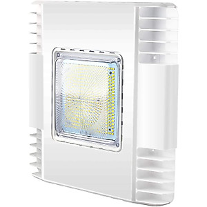 LED Gas Station Canopy Light, 150W Carport Ceiling Light 5700K, Surface Mount, Outdoor Rated (600W HID/HPS Equivalent), 90-277V IP65 DLC & UL Listed