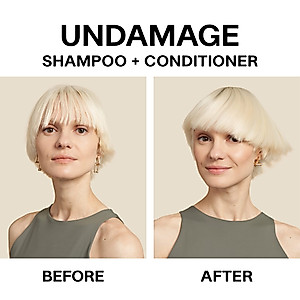 JVN Undamage Strengthening Conditioner, Reparative Conditioner for Dry Hair, Smooths Strands and Repairs Hair, Sulfate Free (10 Fl Oz)