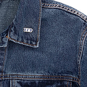 Sigma Gamma Rho Lapel Pin Sorority Enamel Greek Letter Formal Wear Blazer Jacket (Lapel Pin - Design C)