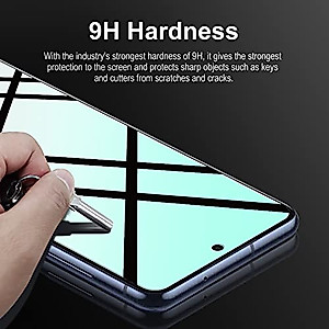 AACL Galaxy S21 FE Screen Protector Tempered Glass for Samsung Galaxy S21 FE 5G,6.4 Inch,[Support Fingerprint Unlock][Full Screen Coverage (except edges)][9H] [3 Pack]