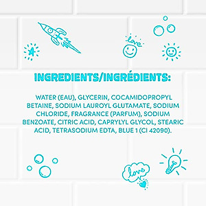 Dove Kids Care Foaming Body Wash For Kids Cotton Candy Hypoallergenic Skin Care 13.5 oz