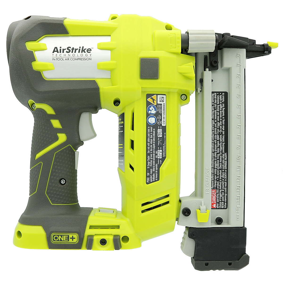 Ryobi P360 18 Volt Lithium Ion One+ 3/8 - 1 1/2 Inch Crown Stapler (Battery Not Included, Power Tool Only)