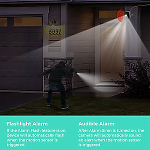 Sovmiku CG3 2K Starlight Color Night Vision,Solar Security Camera Wireless Outdoor,2-years Free Cloud Storage,Easy to Setup,Motion Detection,Two Way Audio,Audible Flashlight Siren,2.4GHz Wi-Fi,SD Slot