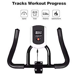 Hstore Bike Ultra-Quiet Exercise Bike, Indoor Fitness Bicycle Health Exercise Bike Home Bicycle Fitness Equipment